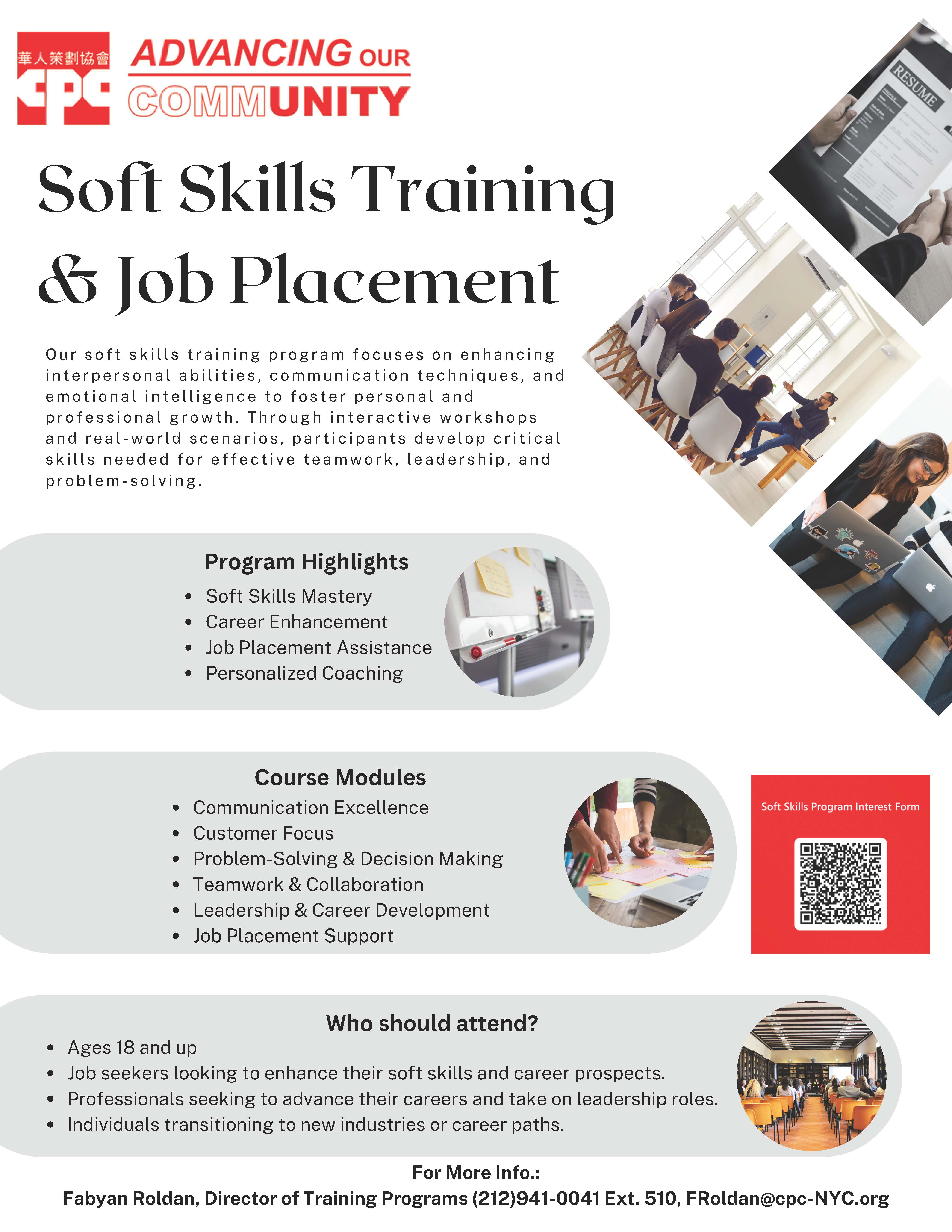 CPC’s Soft Skills Training and Job Placement Program 2024-09-23 20:00:00